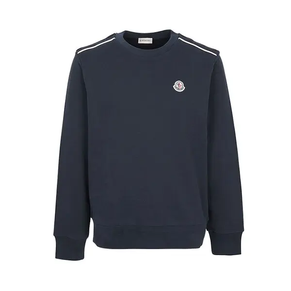 Moncler Fleece Sweatshirt - Navy Blue