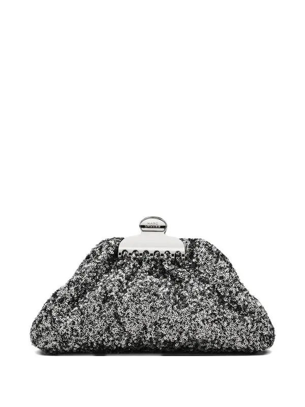 Marc Jacobs The Small Claw Clip Clutch - Silver