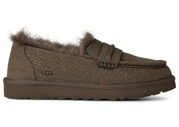 UGG Ellis Embossed Loafer - Dense Smoke