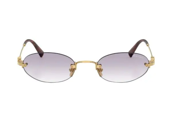 Miu Miu Oval Sunglasses