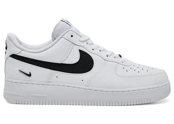 Nike Air Force 1 Low Se Nylon Swooshin - White/black