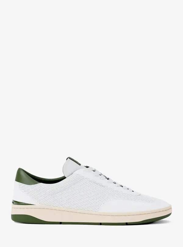 Michael Kors Wilton Perforated Leather Sneaker - Green