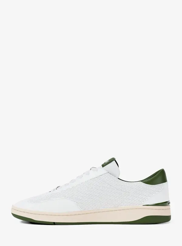 Michael Kors Wilton Perforated Leather Sneaker - Green