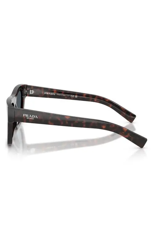 Prada 54mm Rectangular Sunglasses