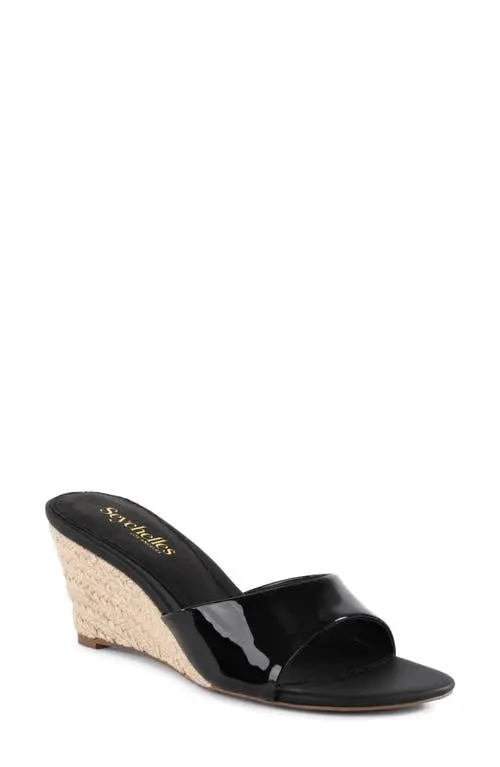 Seychelles Just Like That Wedge Sandal - Black