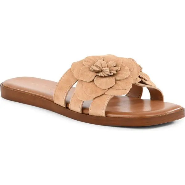 Seychelles Morning Dew Slide Sandal - Natural