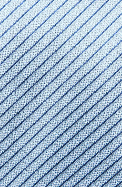 David Donahue Stripe Silk Tie