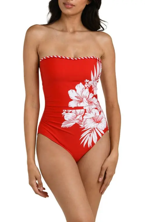 La Blanca Mariner One-piece Swimsuit - Ruby