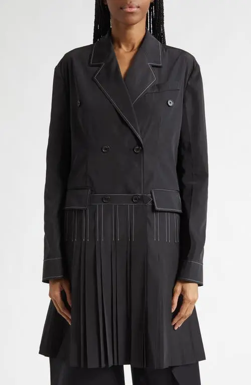 EENK Convertible Pleated Jacket - Black