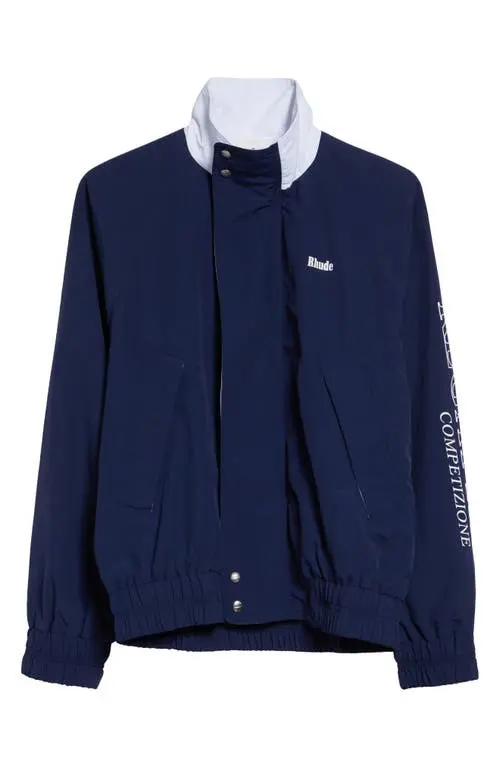Rhude Sailing Competition Jacket - Navy/white