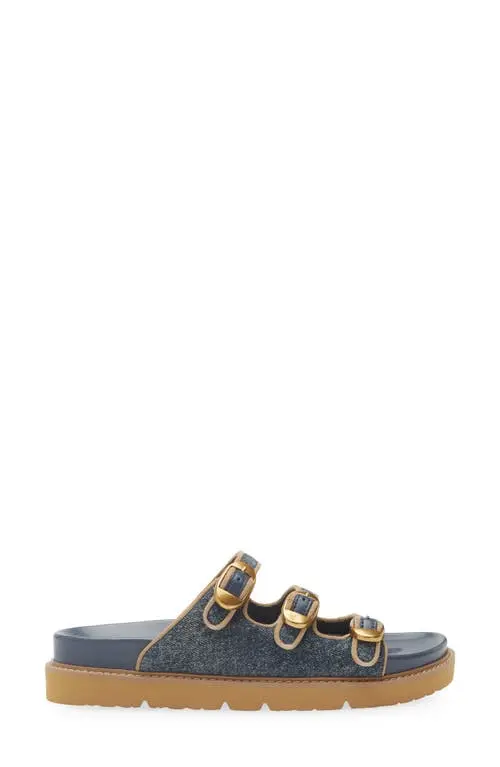 Marc Jacobs The Kiki Denim Slide Sandal