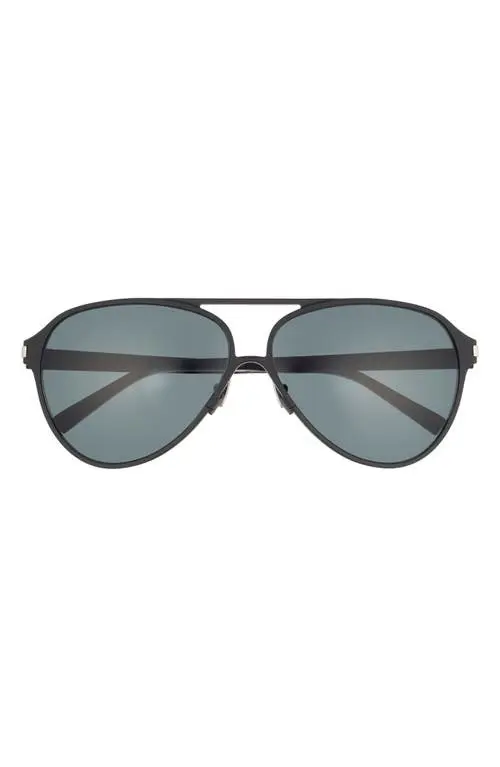 Saint Laurent Aviator Sunglasses - Black Black Black