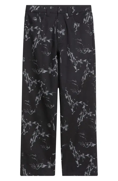 SANTO STUDIO Flower Pattern Milano Pants