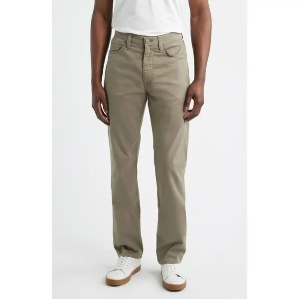 34 Heritage Courage Coolmax® Straight Leg 5-pocket Pants - Light Olive Coolmax