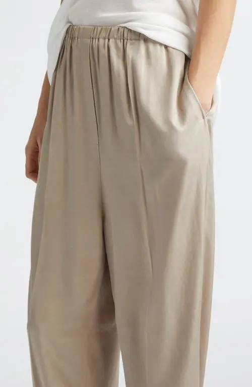 GIA STUDIOS Anne Satin Cocoon Trousers