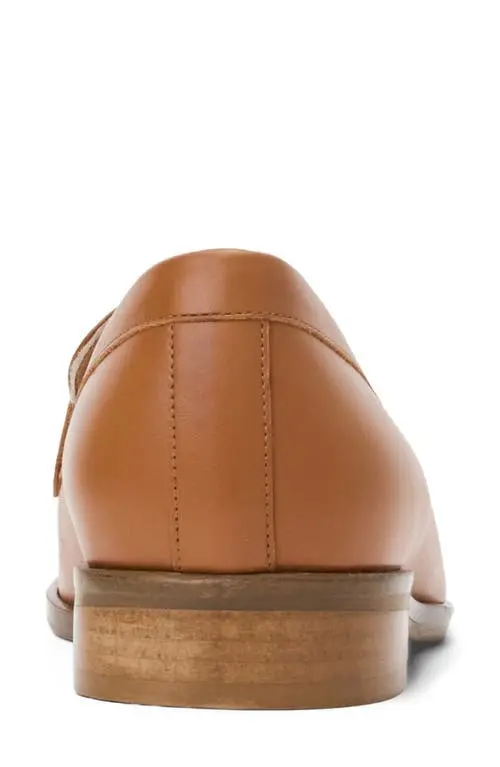 Bruno Magli Natalie Bit Loafer - Cognac Raffia