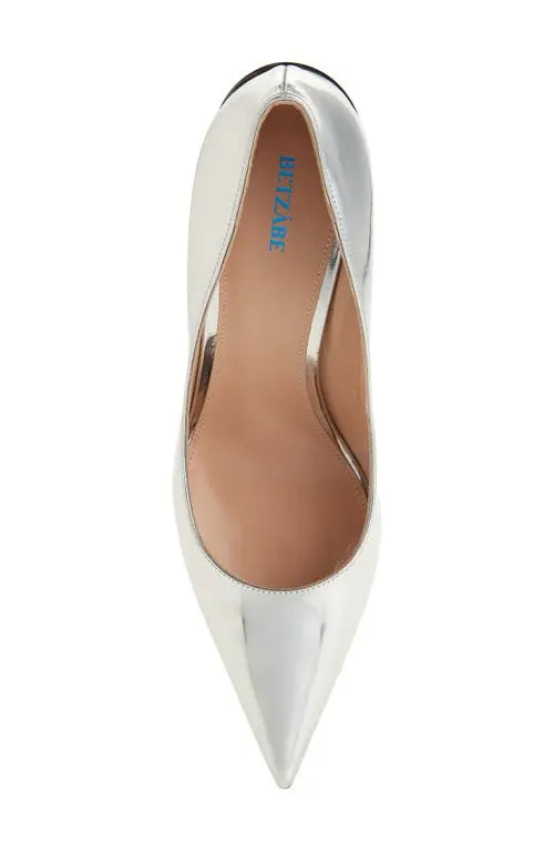 BETZÁBE Thalia Metallic Pointed Toe Pump