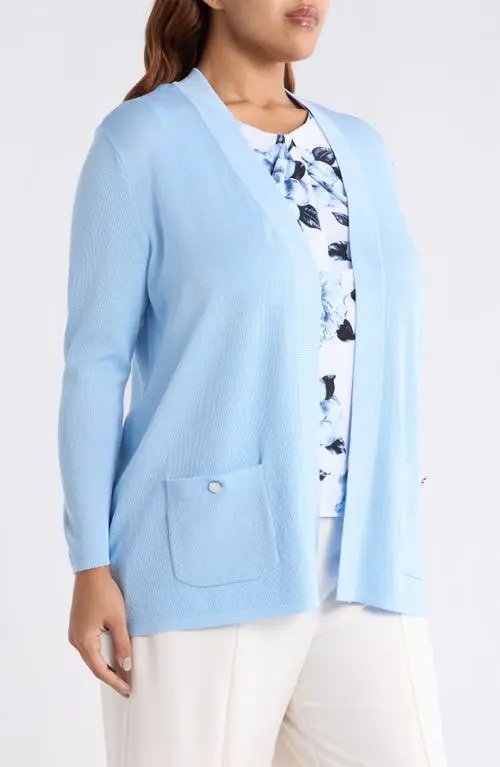 Anne Klein Malibu Open Front Cardigan - Lakeshore