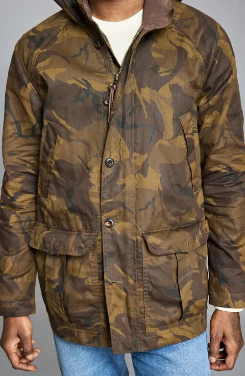 Billy Reid Waxed Cotton Lodge Jacket