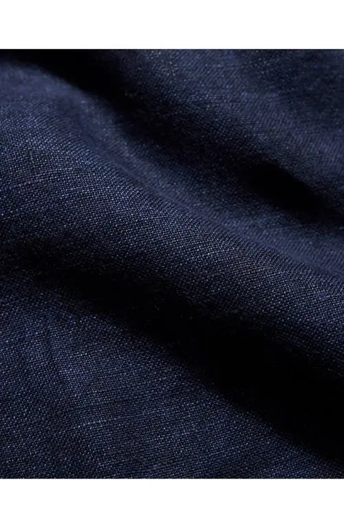 Billy Reid Canvas Pea Coat - Navy