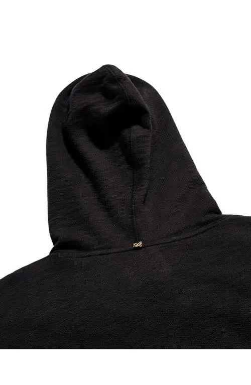 Billy Reid French Terry Hoodie - Black