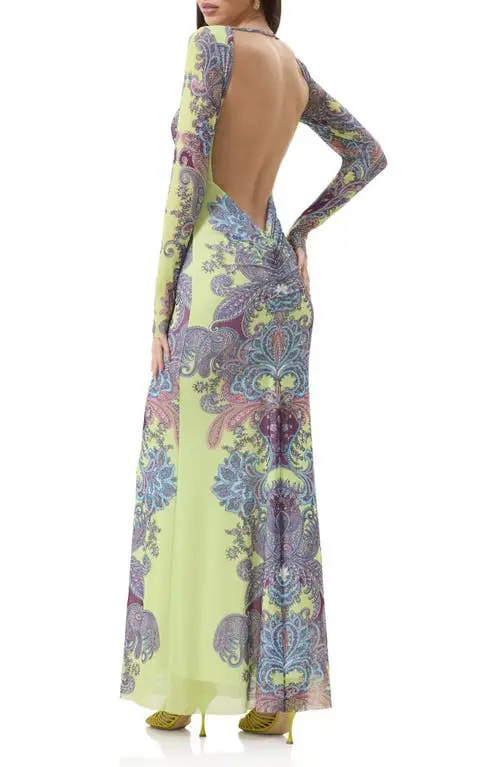 AFRM Talmo Long Sleeve Maxi Dress