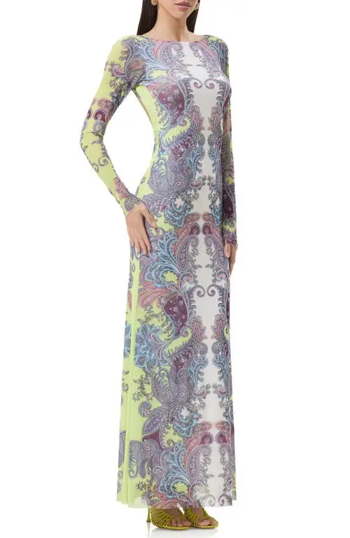 AFRM Talmo Long Sleeve Maxi Dress