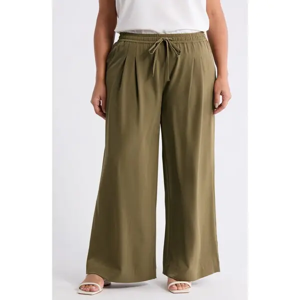 Lyssé Mae Pleated Drawstring Pants