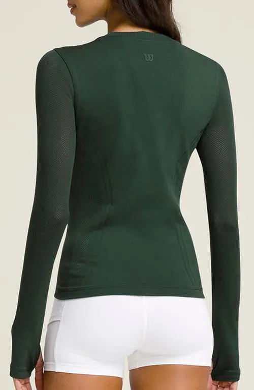 Wilson Pro Seamless Long Sleeve Top - Sycamore