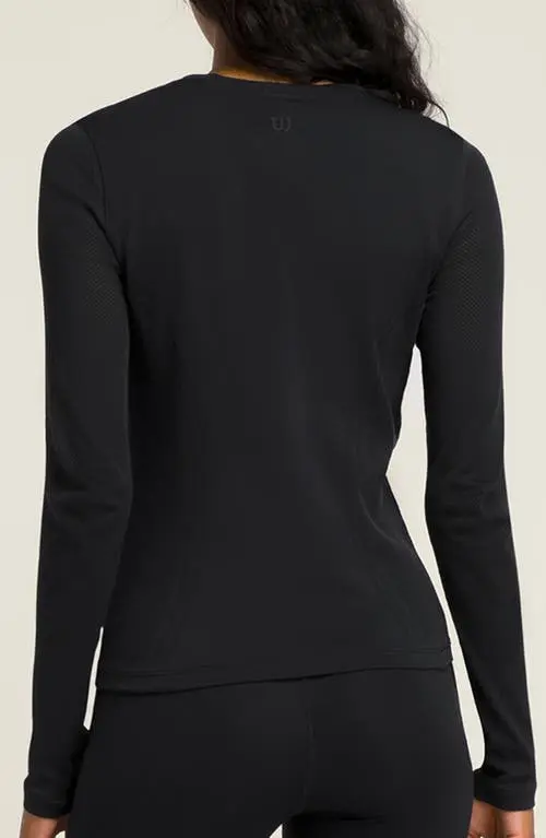 Wilson Pro Seamless Long Sleeve Top - Black