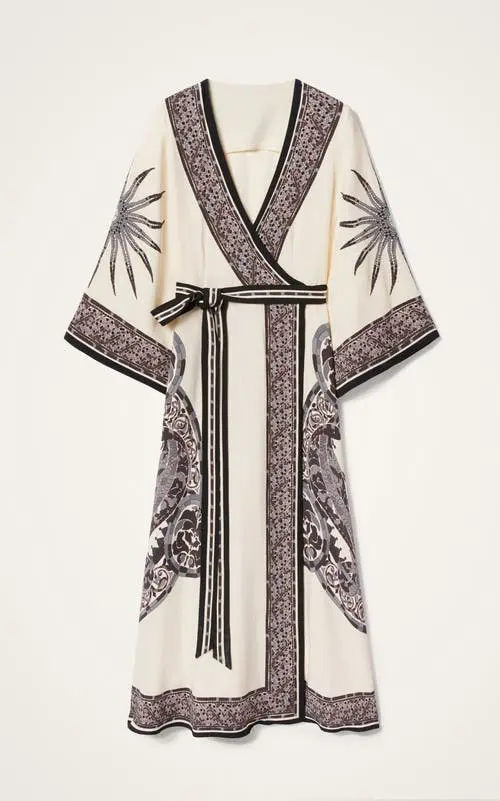 La DoubleJ Printed Wrap Dress