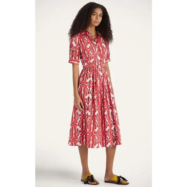 La DoubleJ Libertine Cotton Midi Dress