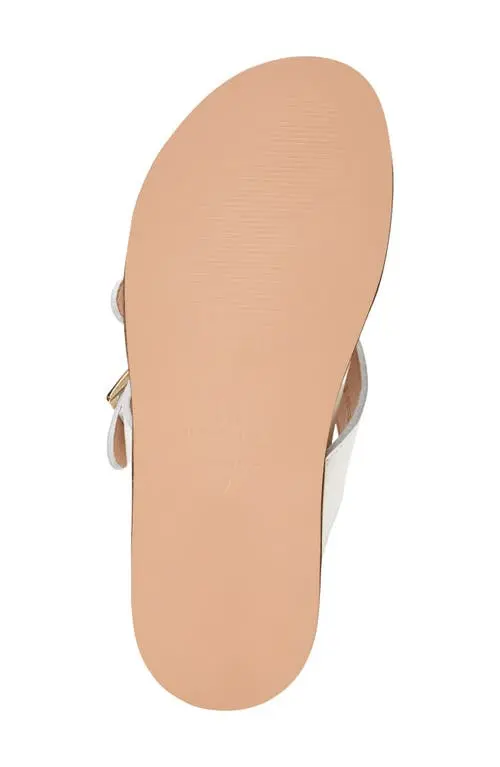 Bruno Magli Genesis Slide Sandal - Bone Tumbled