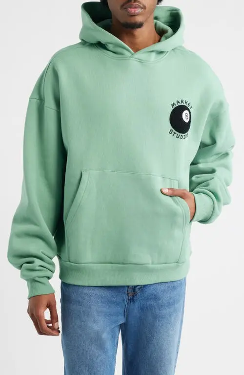 MARKET Eight Ball Embroidered Hoodie
