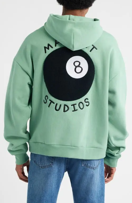 MARKET Eight Ball Embroidered Hoodie
