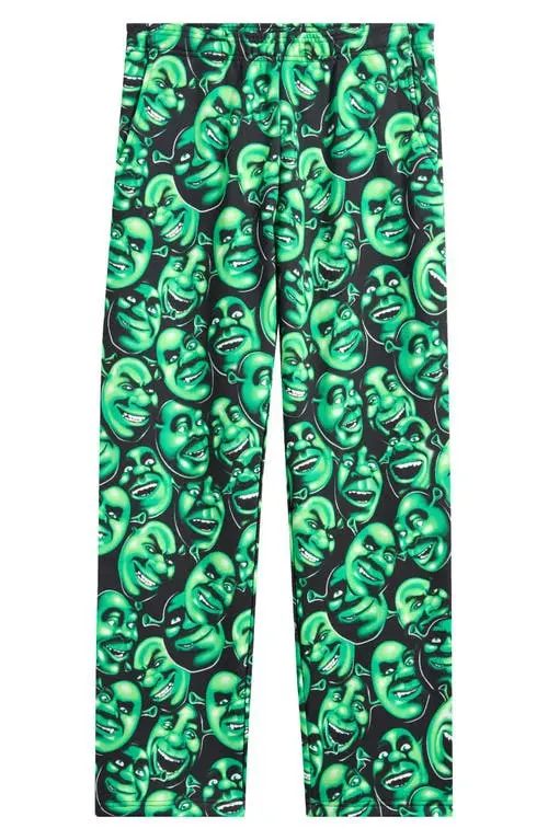 MARKET X Shrek™ Print Sweatpants - Green Multi