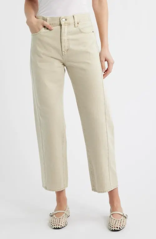 Madewell Pieced Barrel Leg Jeans - Faded Khaki