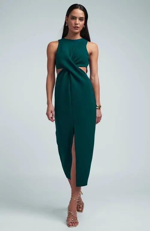 BWLDR Newark Midi Dress - Emerald