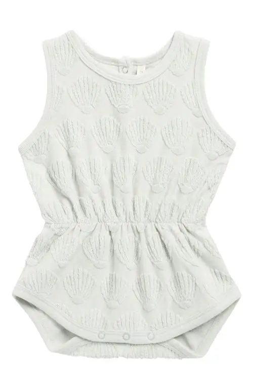 RYLEE + CRU Seashell Jacquard Terry Romper