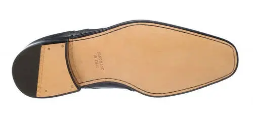 FERRINI French Calf Wing-tip Lace Up - Black