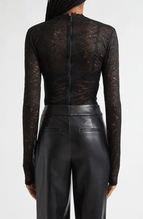 Alice + Olivia Taeyn Lace Bodysuit