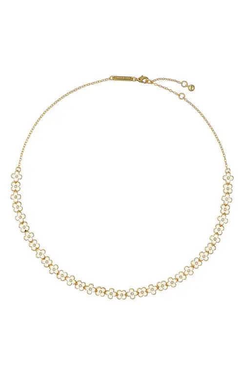 Ted Baker London Gabriella Garland Choker Necklace - Metallic Gold