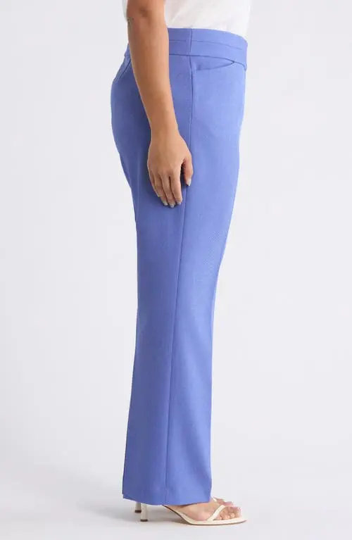 TAHARI ASL Bell Bottom Trousers - Deep Peri
