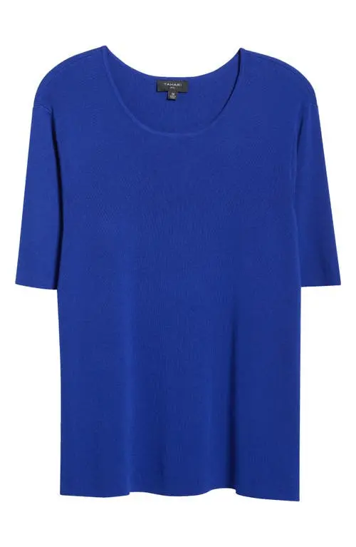 TAHARI ASL Tunic Sweater