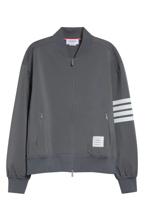 Thom Browne 4-bar Tech Bomber - Medium Grey