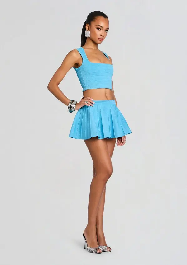 Retrofete Isaie Knit Mini Skirt