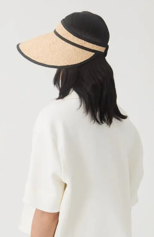 Eugenia Kim Cassidy Wide Brim Visor Upf 25 - Natural