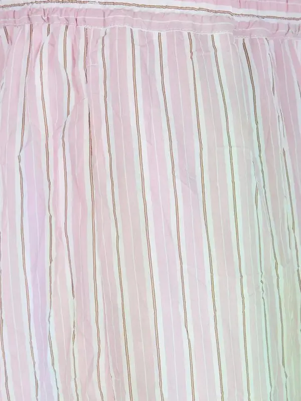 NUUR Striped-pattern Trousers