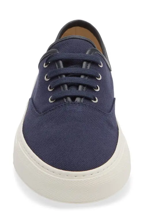COMMON PROJECTS Four Hole Slip-on Sneaker - Navy