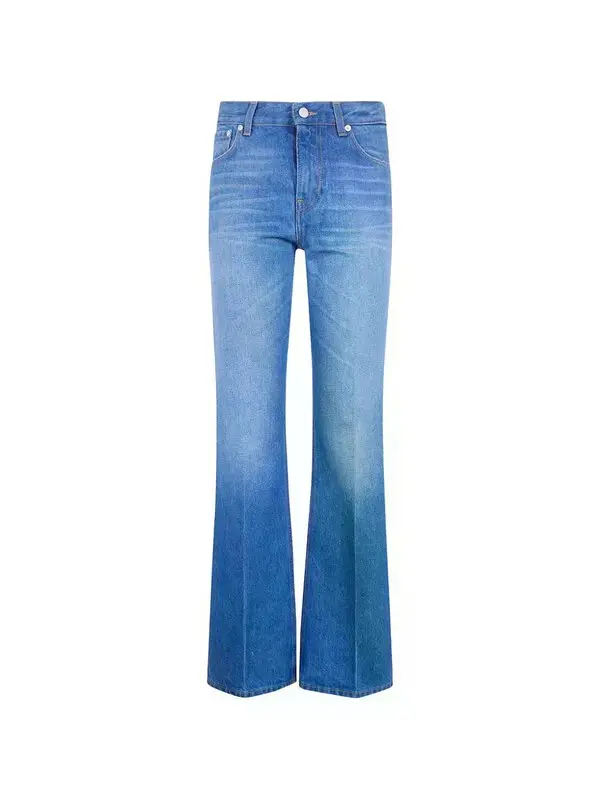 HAIKURE Logo-patch Flared Jeans